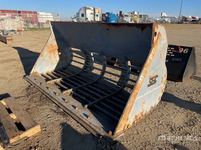 SEC 106 in Q/C Skeleton Wheel Loader Bucket - Fits Volvo L90C-E ...
