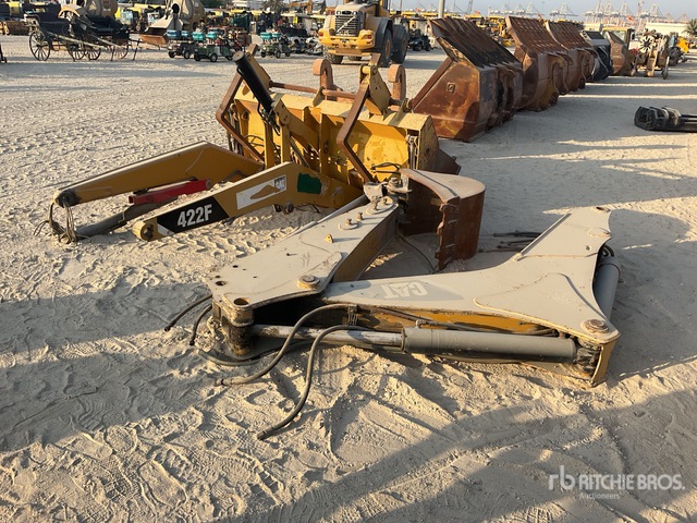 Multi-Purpose Bucket w/ Backhoe Boom - Fits Cat 422F backhoe loader ...