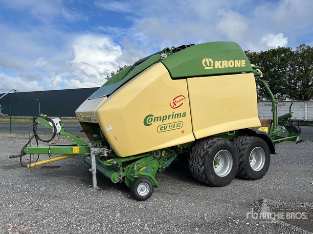 2019 Krone Comprima CV150XC Combination Baler Wrapper | Ritchie Bros ...