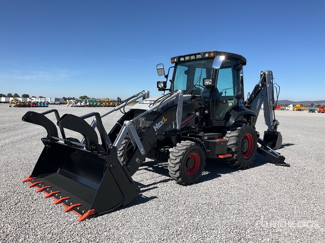 2024 HEXL 420X SuperRetro 4x4 Retroexcavadora (Sin Usar) / Chargeuse ...