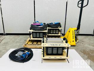 Quantity of (4) LEX 5 KW-I 30 Amp Power Distribution Spider Boxes w ...