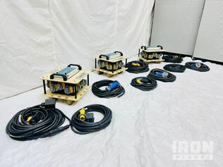 Quantity of (3) LEX 5 KW-0 Power Distribution Spider Boxes w/ Feeder ...