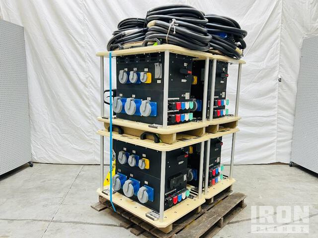 Quantity of (4) LEX 100KW DB350 Power Distribution Spider Boxes w ...