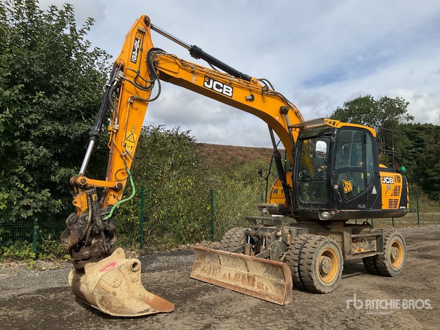 2019 JCB JS145W Wheel Excavator | Ritchie Bros. Auctioneers