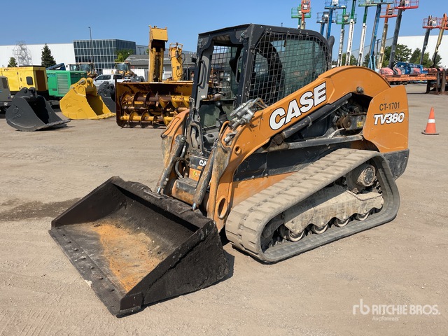 2017 Case TV380 Two-Speed Compact Track Loader | Ritchie Bros. Auctioneers