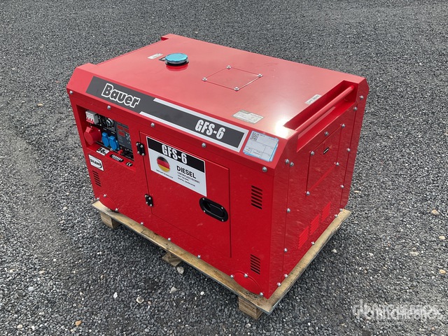 2024 Bauer Generatoren GFS 6 8 kVA Groupe électrogène portable (Unused) | Ritchie Bros. Auctioneers