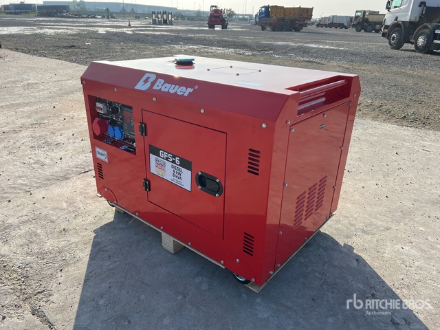 2024 Bauer Generatoren GFS 6 8 kVA Groupe électrogène portable (Unused) | Ritchie Bros. Auctioneers