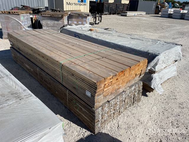 Quantity of (4) Pallets of 5/4x6x12 Cedar Decking Lumber | Ritchie Bros ...