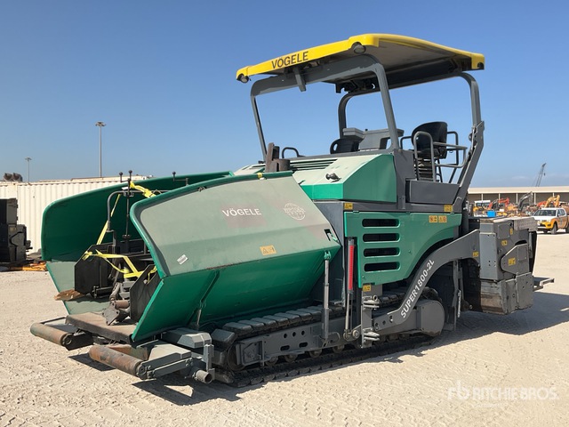 2010 Vogele Super S1800-2L Track Extendedora de Asfalto | Ritchie Bros ...