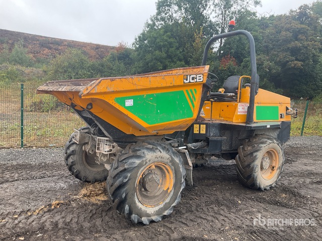 2015 JCB 6TST 6 ton 4x4 Swivel Dumper | Ritchie Bros. Auctioneers