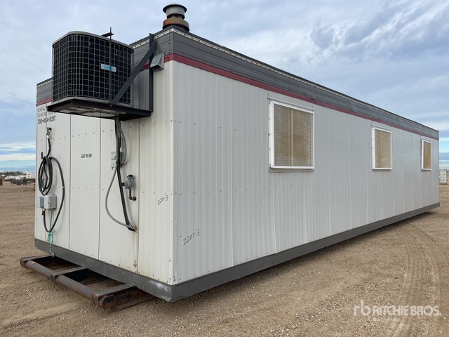 Sentag 40 ft x 12 ft Skid-Mounted Job Site Mobile Office | Ritchie Bros ...