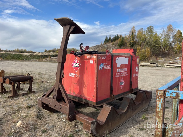 2000 Metal Marquis 4600 L Skid Mounted Steel Diesel Fuel Tank | Ritchie ...