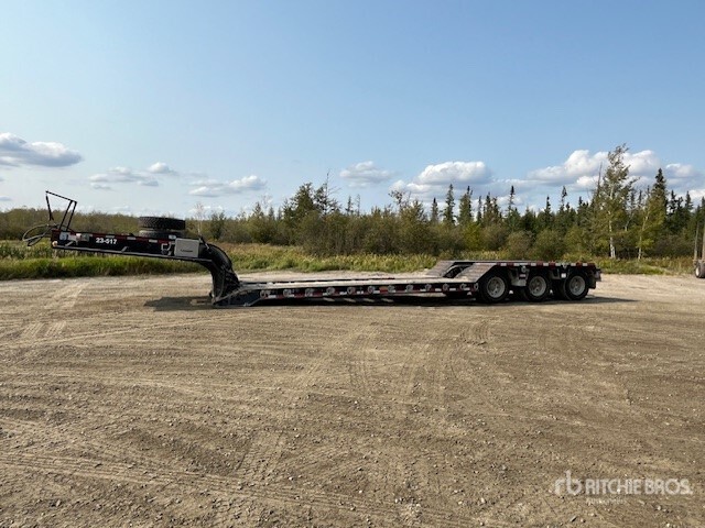 2023 Temisko LB-T3W-53 69000 lb Tri/A Removable Gooseneck Lowboy ...