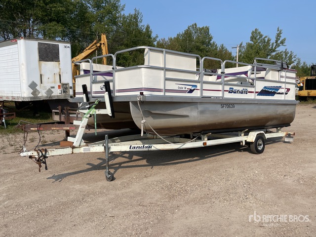 1995 Bandit Cruise 18 ft Pontoon Boat | Ritchie Bros. Auctioneers