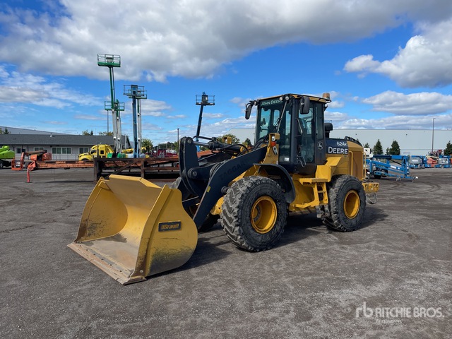 2015 John Deere 624K Wheel Loader | Ritchie Bros. Auctioneers