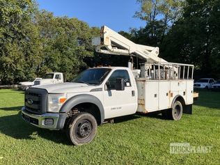 Versalift SST-40-EIH 40 ft on 2013 Ford F-550 4x2 Bucket Truck in ...