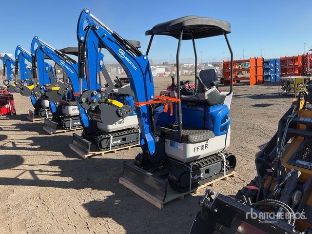 2024 HIlls Industrial FF18R Mini Excavator (Unused) | Ritchie Bros ...