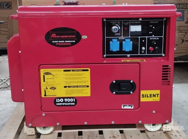 Powertech PG6500DS Portable Generator Set (Unused) | Ritchie Bros ...
