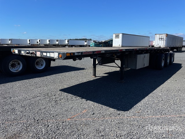 2013 Doepker 32 ft Tri/A B-Train Lead Flatbed Trailer | Ritchie Bros ...