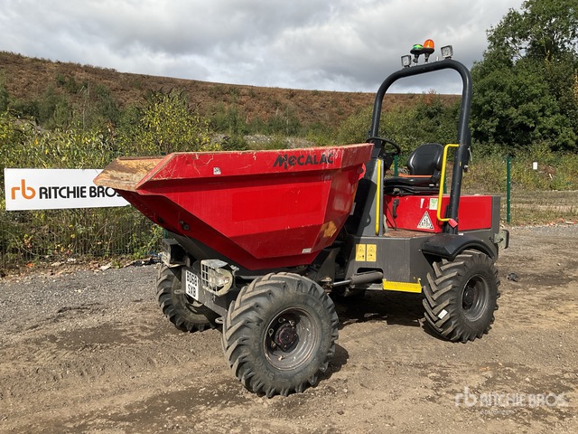 2018 Mecalac TA3s 3 ton 4x4 Swivel Dumper | Ritchie Bros. Auctioneers