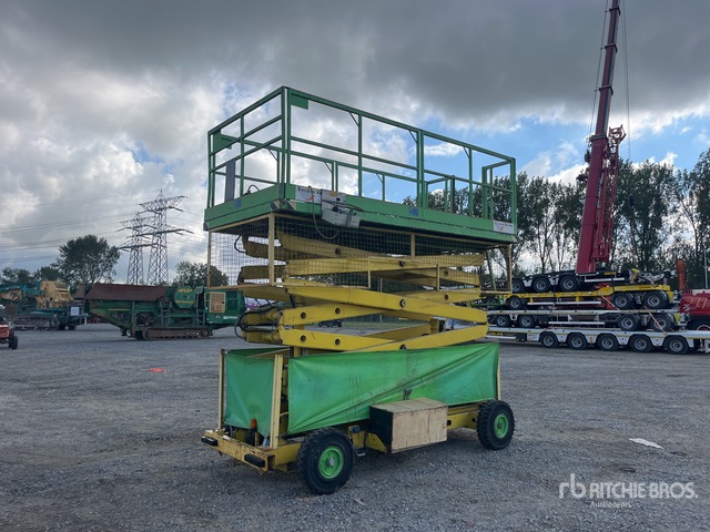 1996 Iteco PE110 Electric Scissor Lift | Ritchie Bros. Auctioneers