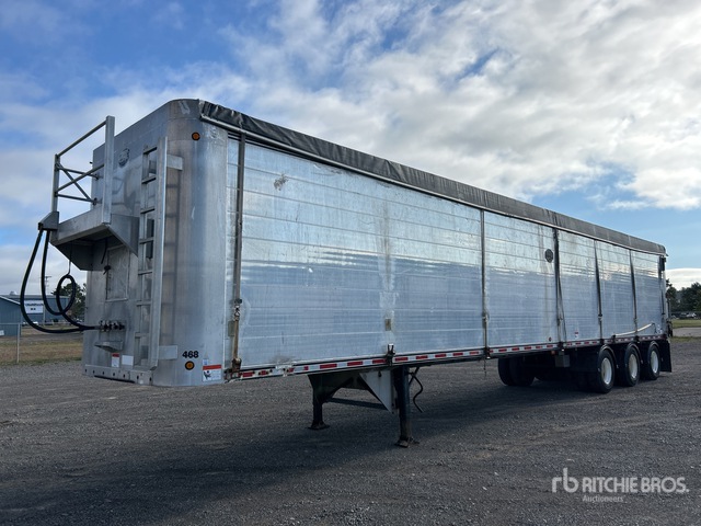2006 MAC 53 ft x 102 in Tri/A Spread Axle Moving Floor Open-Top Chip ...