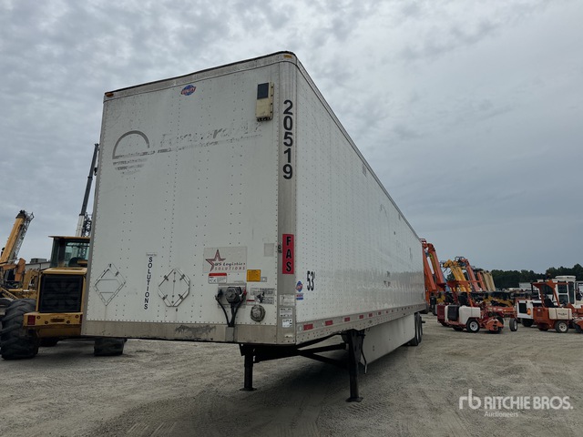 2020 Utility VS2DX 53 ft x 102 in T/A Van Trailer | Ritchie Bros ...