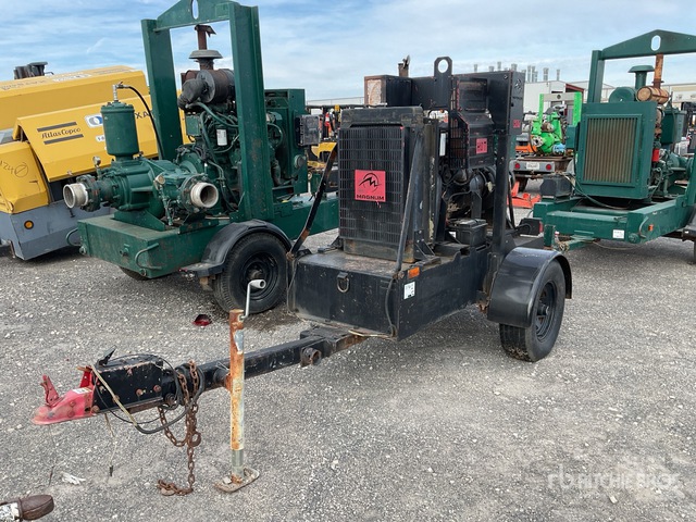 2011 Magnum MAG MTP 4000D Trailer-Mounted Water Pump (Inoperable ...