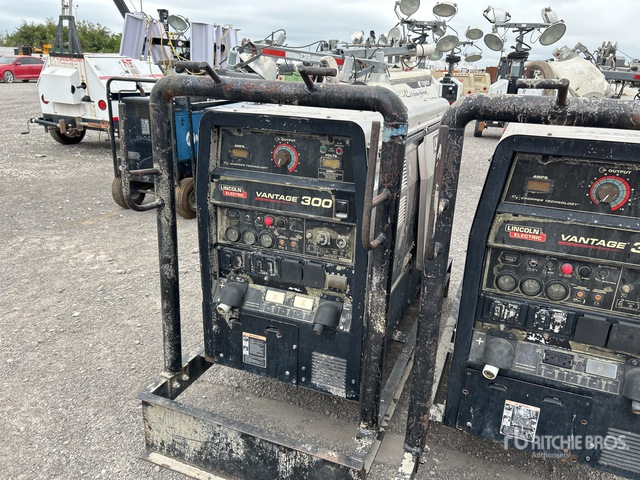 2013 Lincoln Vantage 300 400 A Skid-Mounted Multi-Process Engine Driven ...