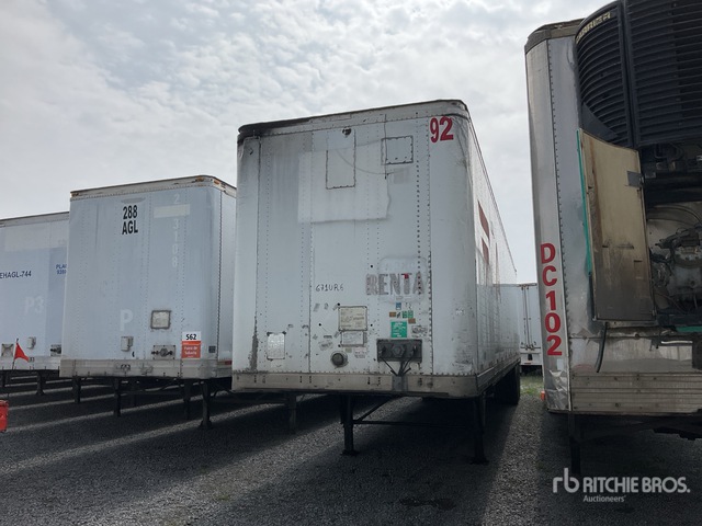 1998 Pines 47 ft x 102 in T/A / Caja Seca Van Trailer | Ritchie Bros ...