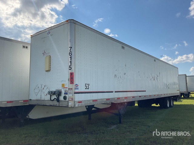 2016 Utility VS2DX 53 ft x 102 in T/A Van Trailer | Ritchie Bros ...