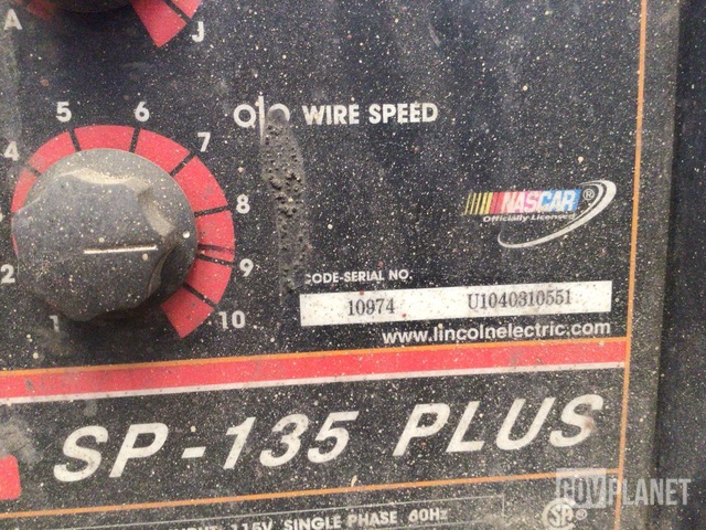 2004 Lincoln Electric SP-135 Plus Welder in Hooks, Texas, United States ...