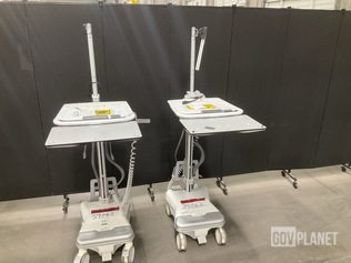 Surplus (2) Humanscale Healthcare T5 Point of Care Technology Carts in ...