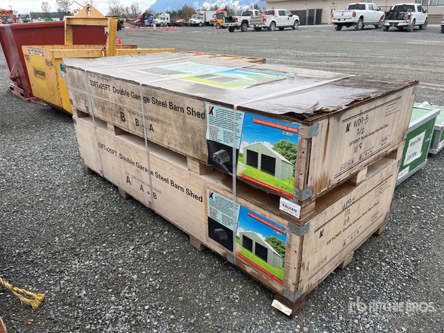 KJ 33 ft x 25 ft x 18 ft Steel Storage Building (Unused) | Ritchie Bros ...