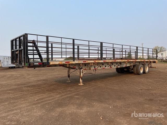 2005 Transcraft TL-2000 S2 48 ft T/A Flatbed Trailer | Ritchie Bros. Auctioneers