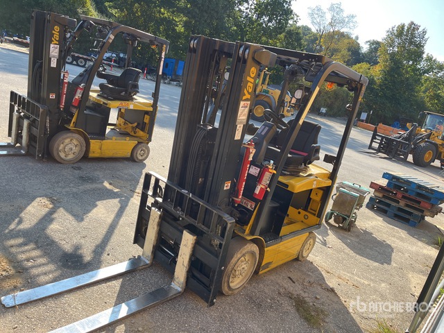 2020 Yale ERC050 4950 lb Electric Forklift (Inoperable) | Ritchie Bros ...