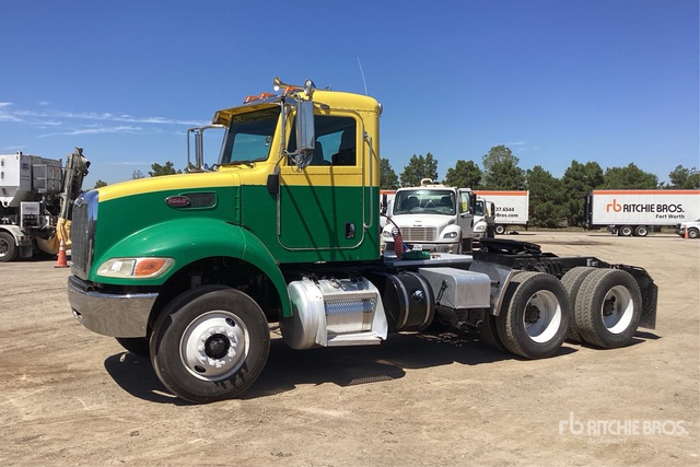 2014 Peterbilt 382 6x4 T/A Day Cab Truck Tractor | Ritchie Bros ...