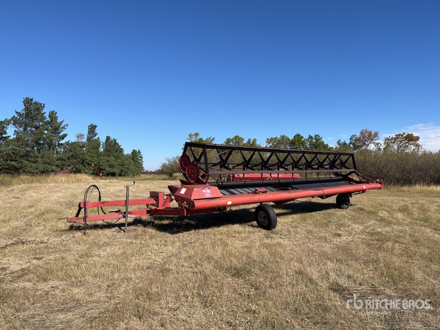 International 730 30 ft Pull Type Swather Windrower | Ritchie Bros ...