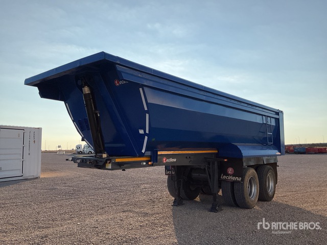 2014 Lecinena S2NA T/A T/A End Dump Trailer | Ritchie Bros. Auctioneers
