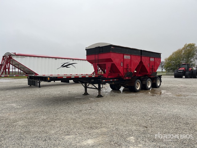 1997 Custom Built Tri/A Container Chassis Tender Trailer | Ritchie Bros ...