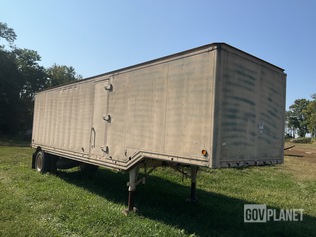 Surplus 1985 Baillies M373A2 Electronic Shop Equipment Van Trailer in ...