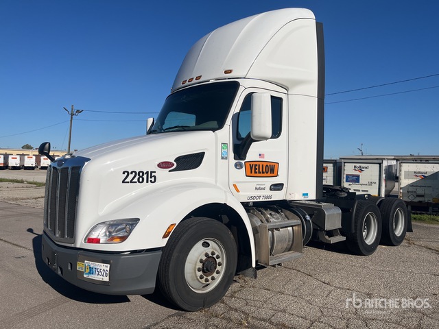 2022 Peterbilt 579 6x2 T/A Day Cab Truck Tractor | Ritchie Bros ...