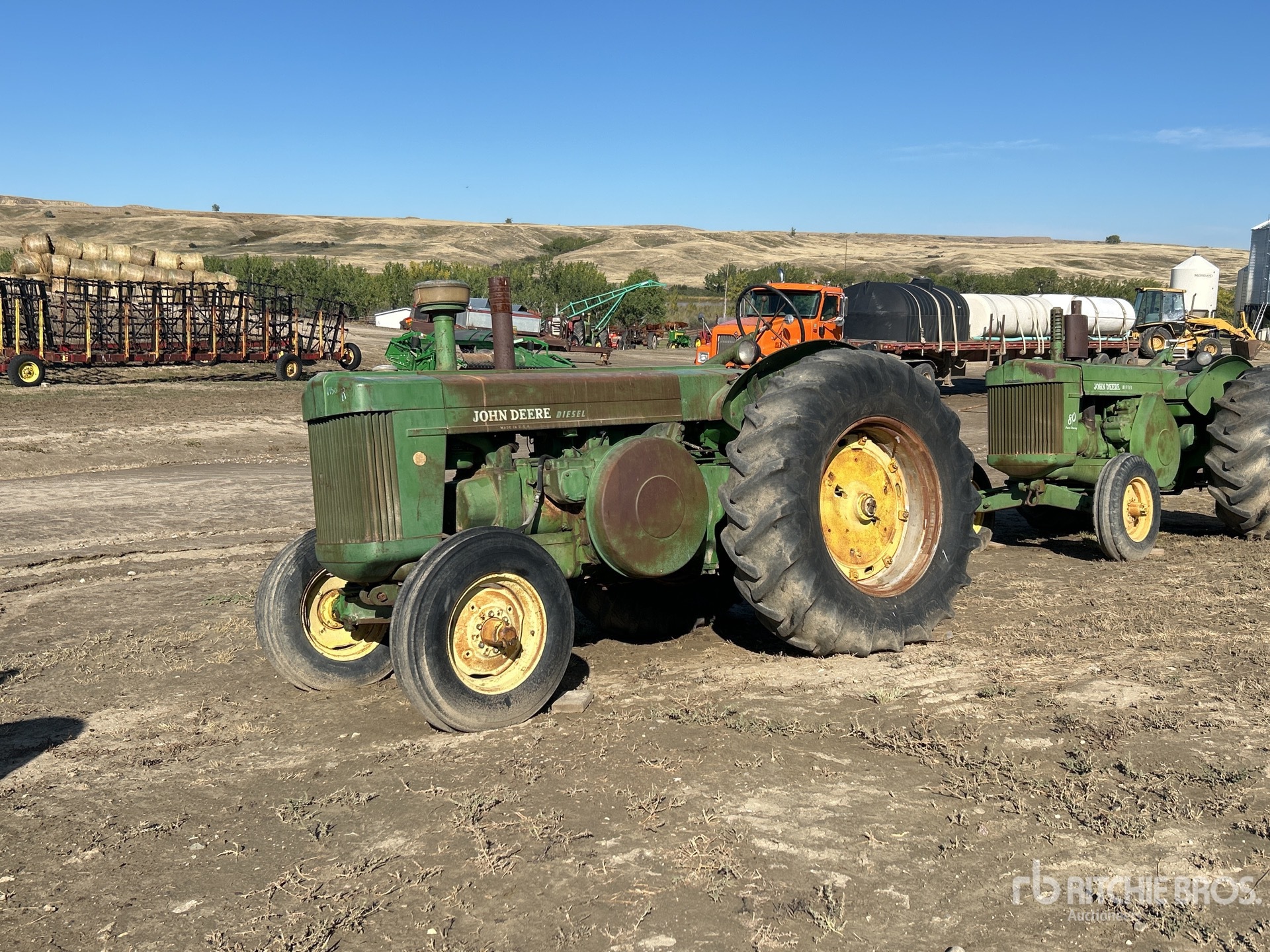 1954 John Deere R 2WD Wide Front Antique Tractor | Ritchie Bros ...