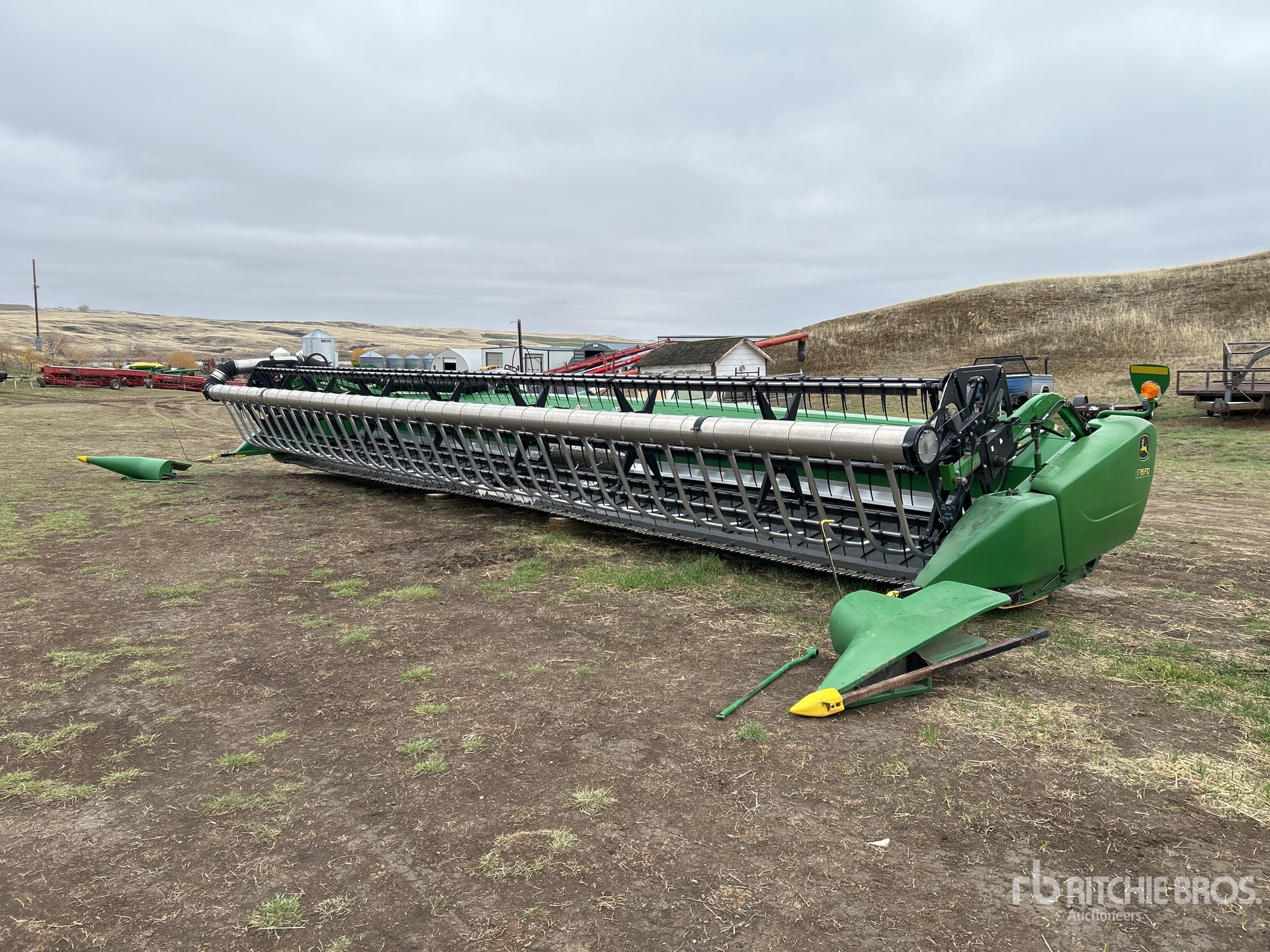 2013 John Deere 635FD 35 ft Flex Draper Combine Header | Ritchie Bros ...