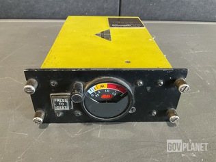 Surplus Sikorsky Aircraft 70550-01124-102 Icing Rate Meter in North Las ...