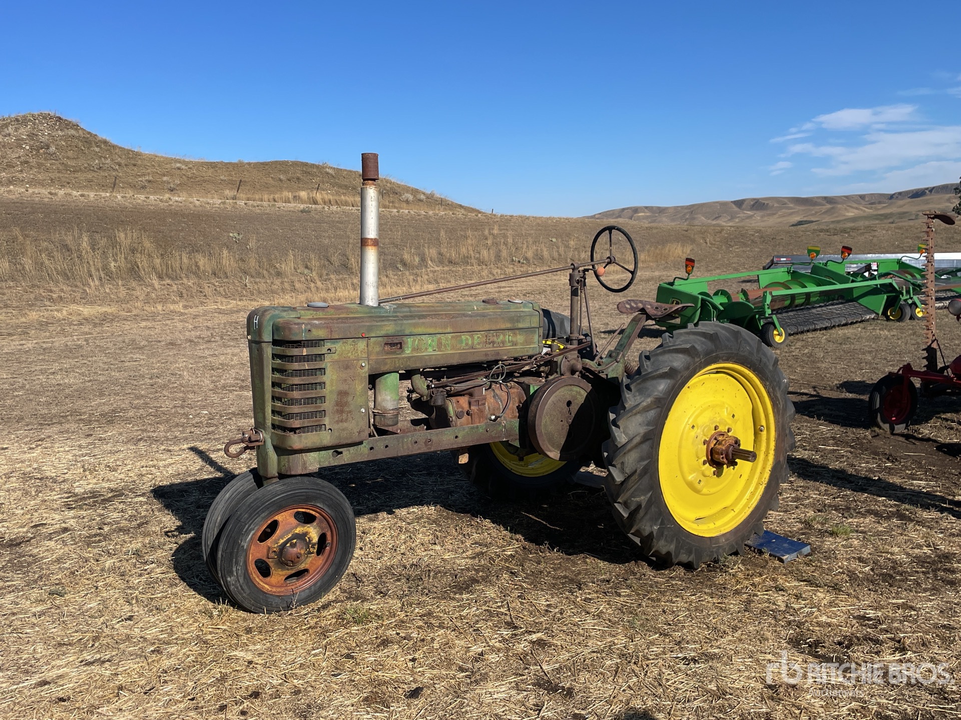John Deere H 2WD Row Crop Tractor histórico | Ritchie Bros. Auctioneers