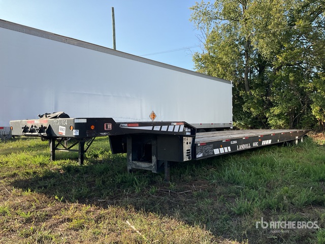 2000 Landoll 660C 42.5 ft T/A Sliding Axle Trailer | Ritchie Bros ...