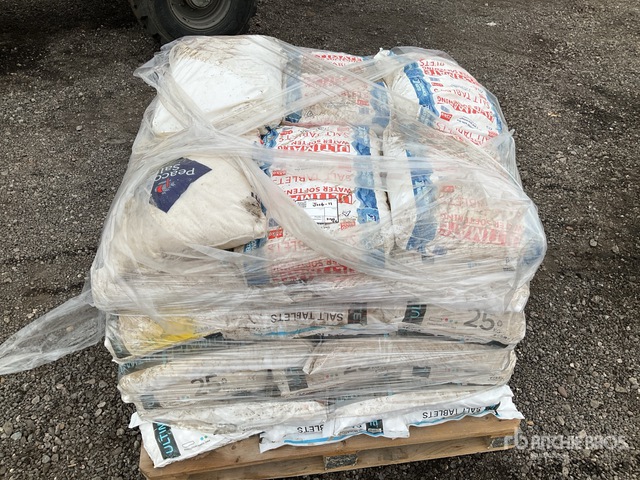 Quantity of (1) Pallets of 25kg Salt Bags | Ritchie Bros. Auctioneers