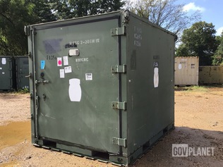 Surplus AAR Mobility Systems ISU 90EO Storage Container in Hooks, Texas ...