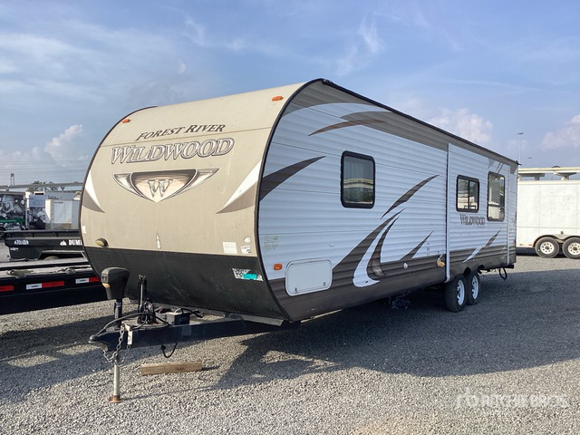 2016 Forest River Wildwood 30 ft 7 in T/A Travel Trailer | Ritchie Bros ...